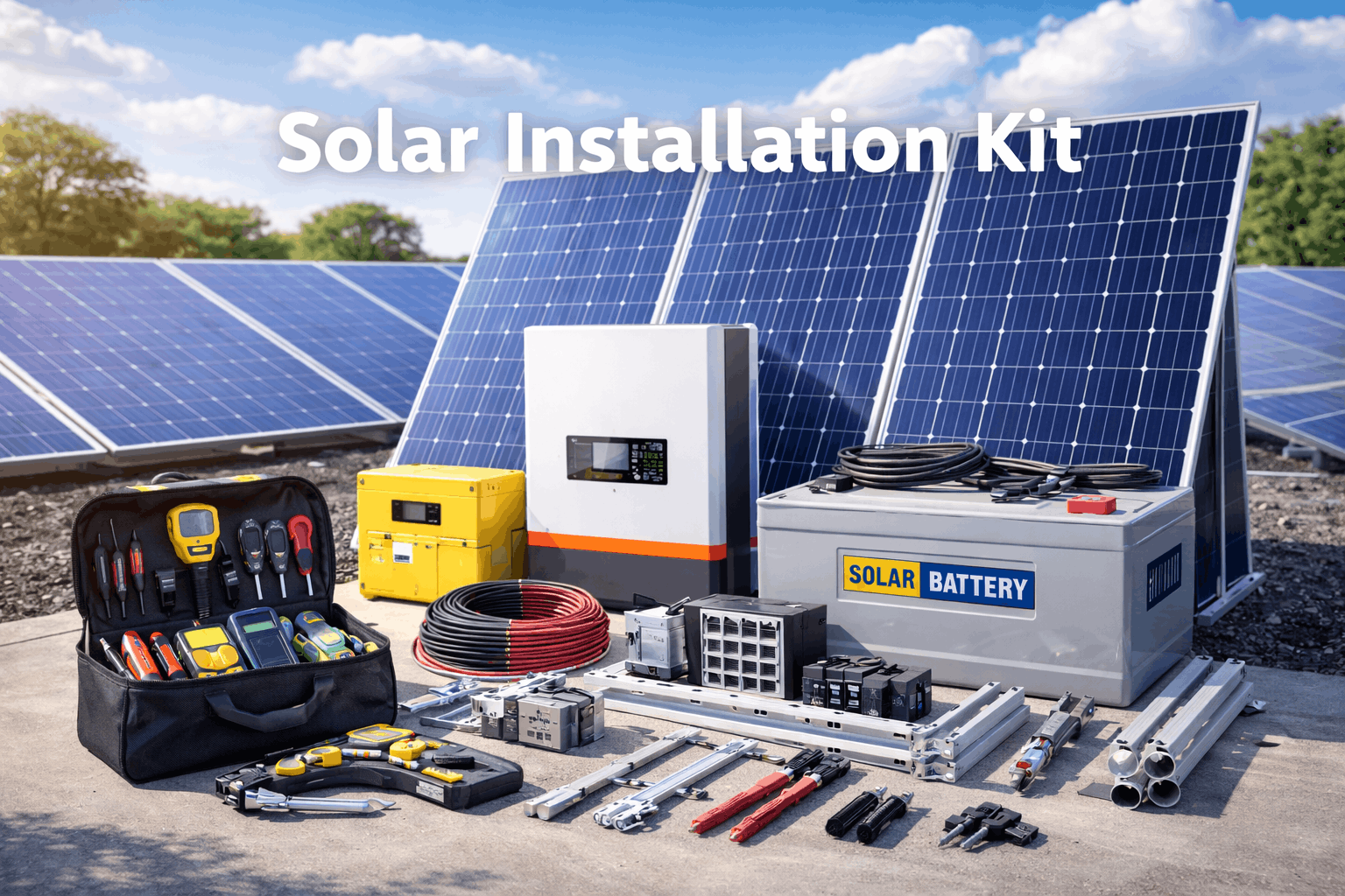 Solar Installation Kit : Cost, Tools & Setup Guide 2026